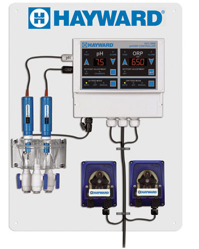 Hayward HCC 2000 Controller Package with Premounted Chemical Pumps - W ...