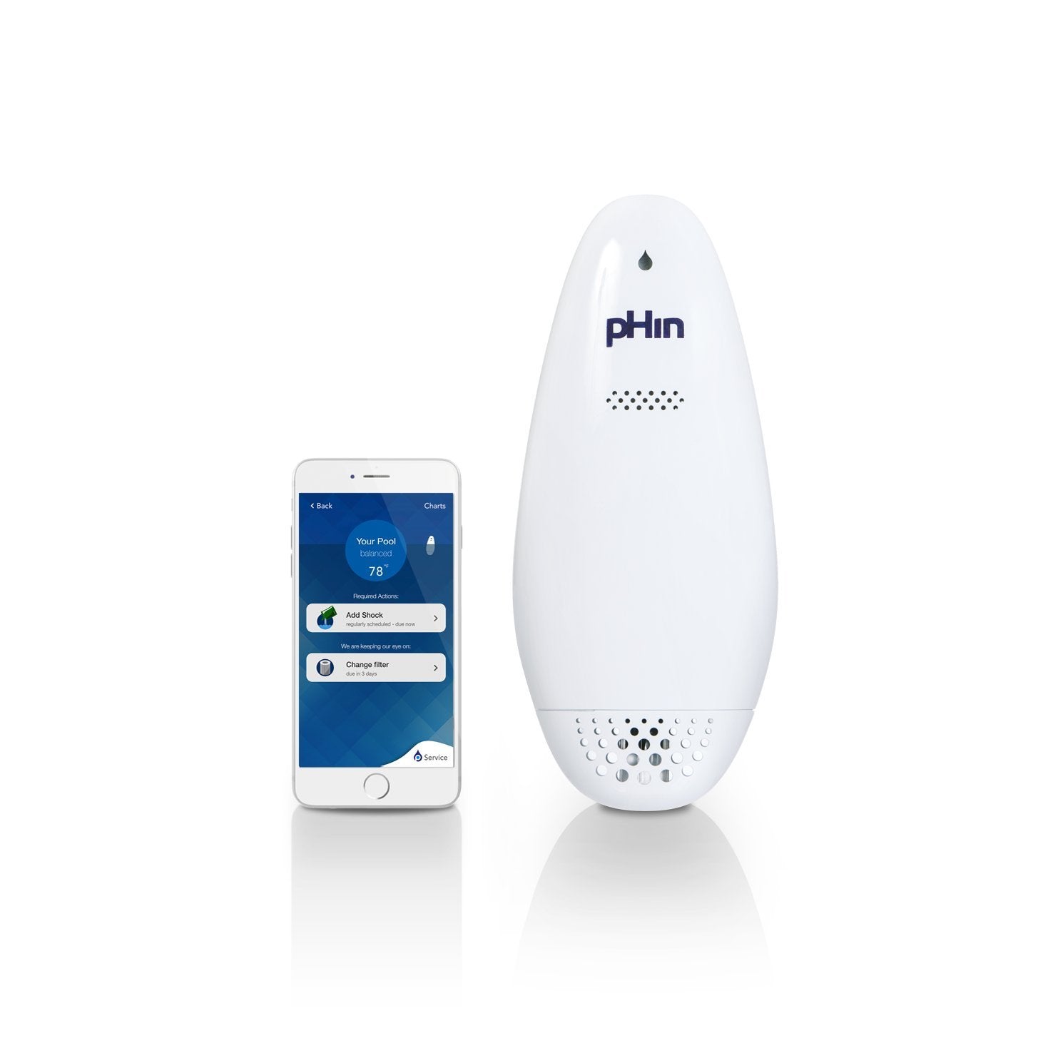 Hayward pHin Wi-Fi-Enabled Smart Water Care Monitor for Pools and Spas ...