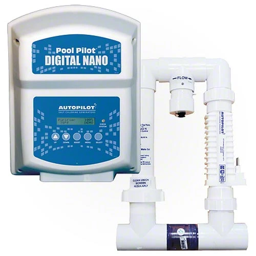 Pool Pilot Eco Nano 220V w/ PPC1 In-Line Salt Cell Complete Salt Syste ...