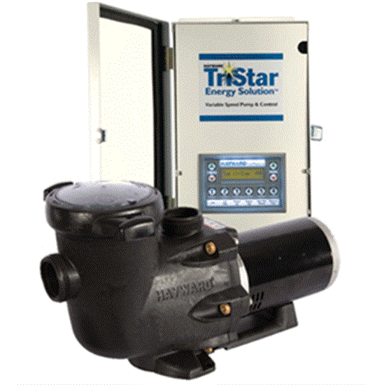 Hayward TriStar Energy Solution Variable Speed Pump Control with Pro L ...