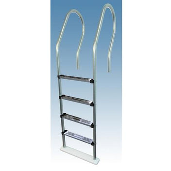 Blue Wave Stainless Steel Tread Reverse Bend In-Pool Ladder - NE1149 ...