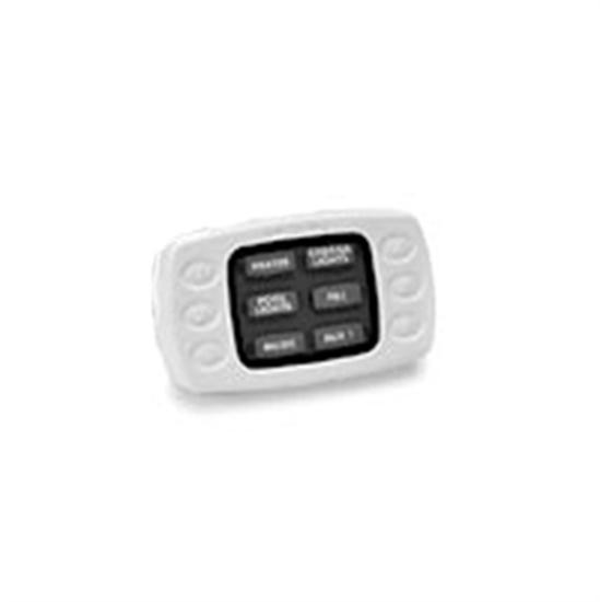 Wired 6 Button Spa Side Remote Control, White – Pool Supply Delivery